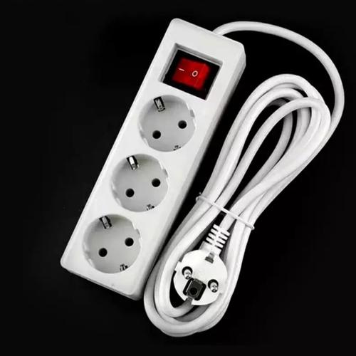 Jual Optimus tembaga colokan listrik 3 lubang socket on of 3m 3 meter ...