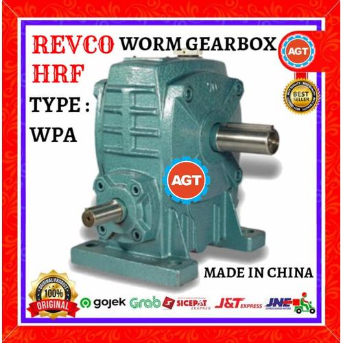 Jual WPA 60 RATIO 1:10-1:60 GEARBOX WORM REVCO/HRF ORIGINAL HARGA PROMO ...