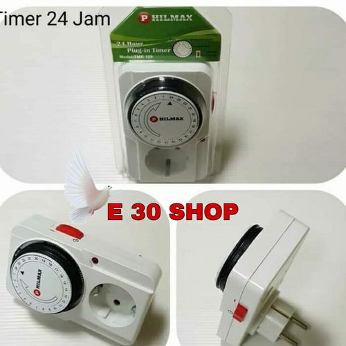 Jual Saklar Timer 24 Jam/Stop Kontak Timer/Stop Kontak Otomatis Philmax ...