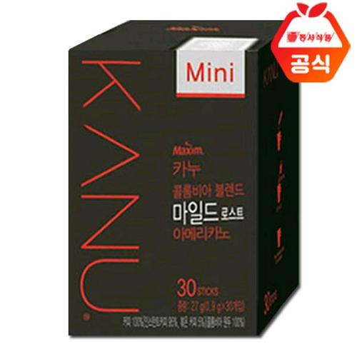 Jual Kanu Mini Maxim Mild Roast Americano Coffee 30T - Dark Roast ...