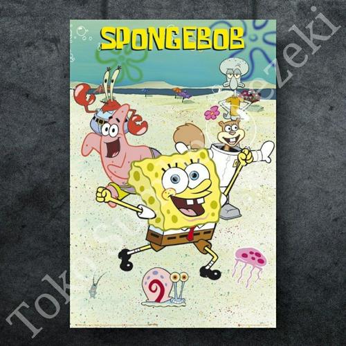 Jual Poster Spongebob Squarepants Movie Sandy Wallpaper Kanvas Paper ...