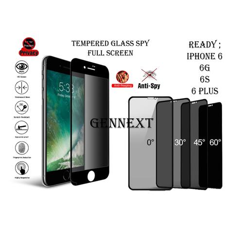 Promo Tempered Glass Privacy Anti Spy Full Glue Iphone 6 6s 6g 6plus SE 2020 - IP 6 - Jakarta ...