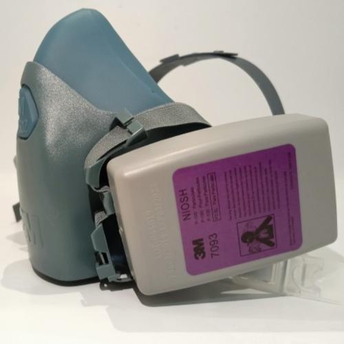 Jual Masker 3M 7502 Half Facepiece Respirator Dan Filter P100 7093 ...