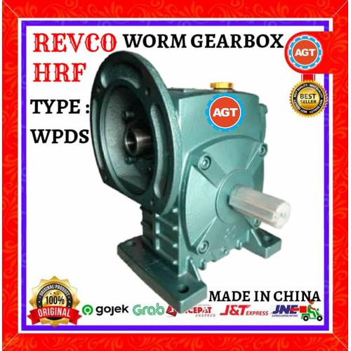 Jual WPDS 80 RATIO 1:10-1:60 GEARBOX WORM REVCO/HRF ORIGINAL HARGA ...