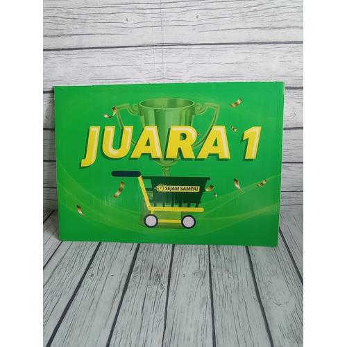 Jual Papan Juara /Cetak Papan juara sticker + alfa board Full Design ...