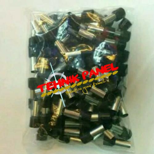 Jual Skun kabel ferrules E2516 25mm hitam/insulated cord end terminal ...