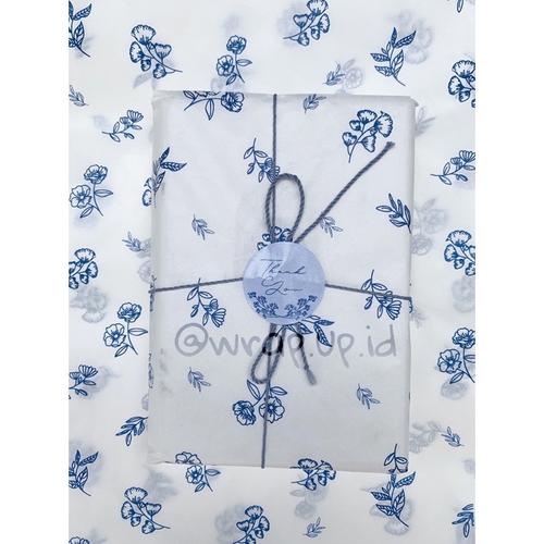 Jual wrapping paper tissue paper kertas packaging putih doorslag ...