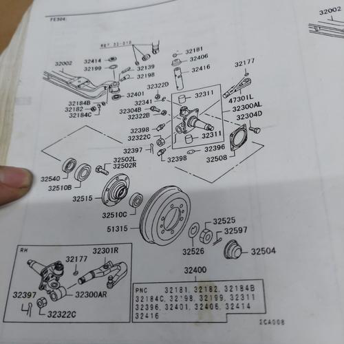 Jual seal seal roda depan mobil mitsubshi TRUK ORIGINAL - MB025295 ...