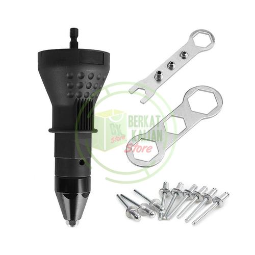 Jual Tang Rivet Adapter/sambungan rivet ke Bor/Ripet Sambung Konverter ...