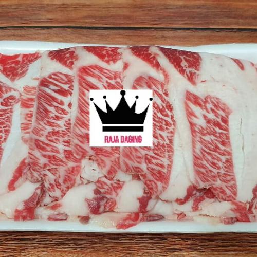 Jual WAGYU SHORTPLATE SLICE PREMIUM @500gr - Jakarta Barat - raja daging | Tokopedia