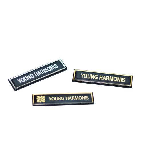 Jual NAME TAG / PAPAN NAMA LAPIS FIBER, RESIN, KACA PDH PNS - PAKU ...