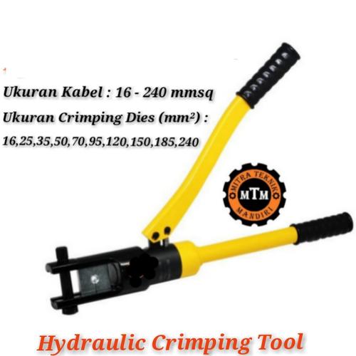 Jual ALAT TANG PRESS HYDRAULIC CRIMPING TOOL SKUN KABEL 240 MM ...