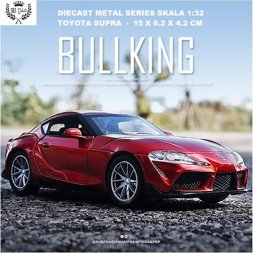 Jual Diecast Miniatur Mobil TOYOTA SUPRA BULLKING METAL SERIES 1:32 ...
