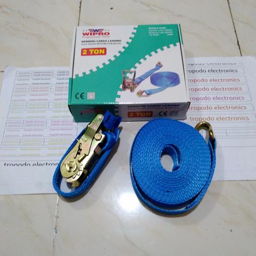 Jual Webing webbing ratchet Cargo lashing track WCL2T10 2Ton x 10M ...