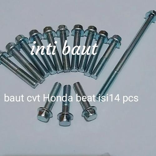 Jual baut blok cvt Honda beat isi 14pcs - Kab. Pemalang - inti baut-1 | Tokopedia