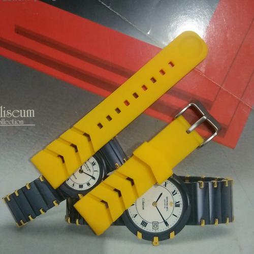 Jual Strap rubber diver model seiko monster 22mm kuning - Kota Malang ...