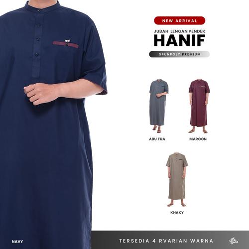 Jual Baju Jubah Gamis Pria Ikhwan Muslim Lengan Pendek Polos Merek ...