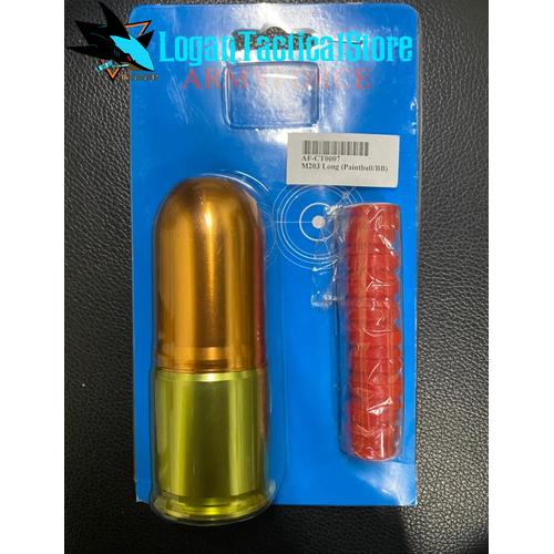 Jual ARMY FORCE 120rd M203 Cartridge Shell (Gold/OD, Long) Grenade ...