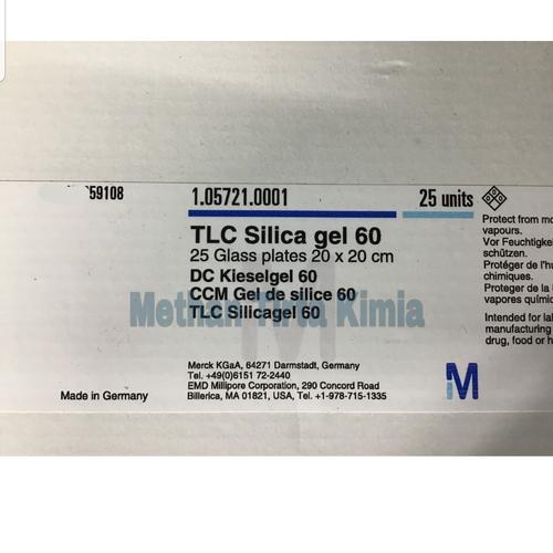 Jual Tlc silica gel 60 1.05721 merck/ Plat Tlc silica Gel 60 - Kota ...