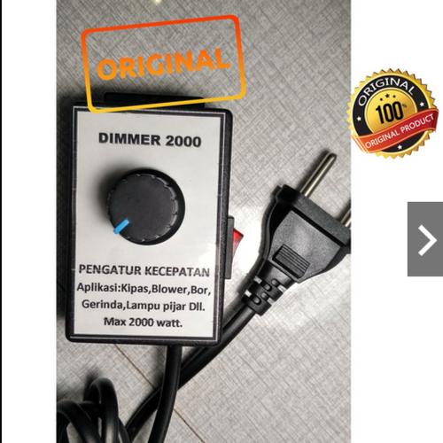 Jual pengatur kecepatan dimmer 2000w utk motor AC heater lampu ...