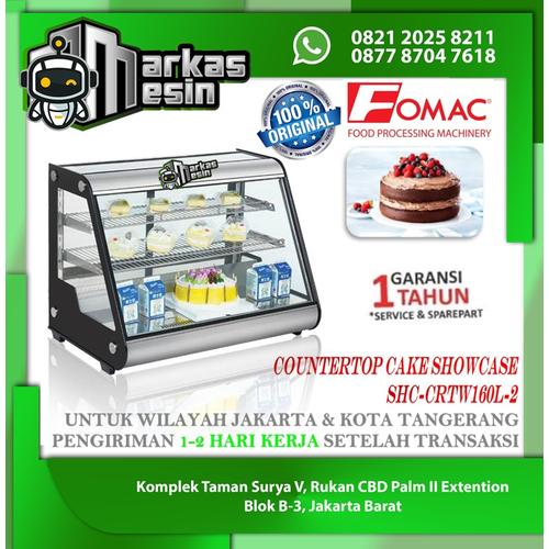 Jual Showcase Pendingin / Countertop Showcase Cold FOMAC SHC-CRTW160L-2 ...
