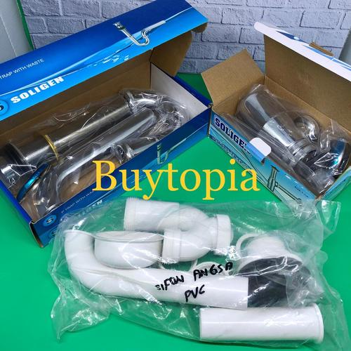 Jual SIFON ANGSA SOLIGEN / SIFON WASTAFEL LEHER ANGSA / PIPA PEMBUANGAN ...