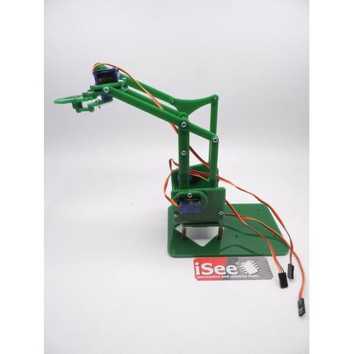 Jual robot arm acrylic Diy arm akrilik kit rangka lengan for Arduino 4 ...