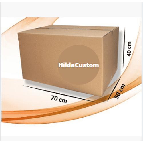 Jual HC Kardus Box Karton Dus Kotak Packing Polos Besar Jumbo 70x50x40 ...