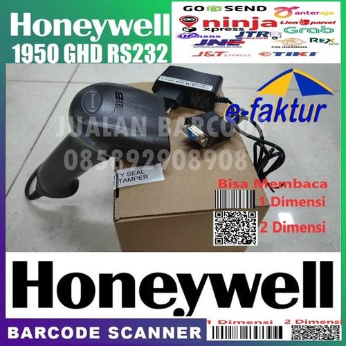Jual RS232 SCANNER BARCODE HONEYWELL 1950GHD | 1950-GHD 2 DIMENSI ...