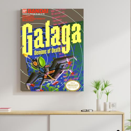 Jual Poster Kayu "Galaga" Ukuran 20Cm x 30Cm - Kota Sukabumi ...