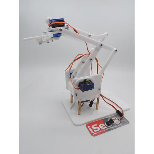 Jual robot arm acrylic Diy arm akrilik kit rangka lengan for Arduino 4 ...