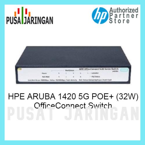Jual HPE JH328A ARUBA 1420 5G POE+ (32W) OfficeConnect Switch - Jakarta ...
