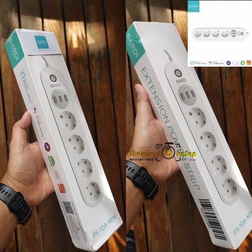 Jual BARDI Smart Extension Power Strip Stop Kontak WIFI with USB Original - Kota Denpasar ...