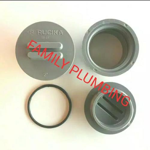 Jual CLEAN OUT CO TUTUP SEPITENG PVC 75mm 3" RUCIKA D TIPIS JIS BUANGAN ...