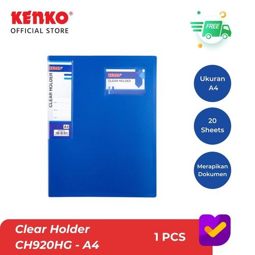 Jual KENKO CLEAR HOLDER / MAP FILE CH920HG - A4 - Hijau - Jakarta Utara ...