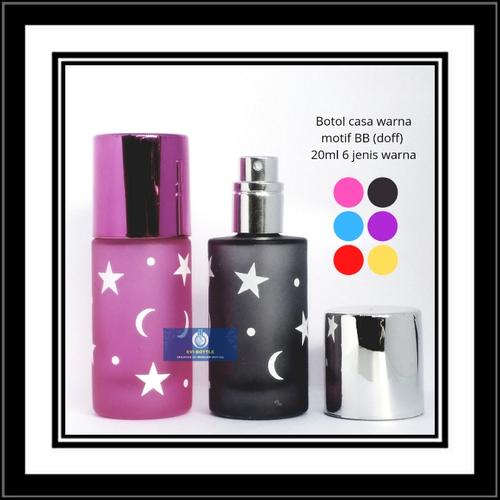 Jual EVI PARFUM STORE - BOTOL CASA WARNA MOTIF BB DOFF 20ML - LUSIN ...