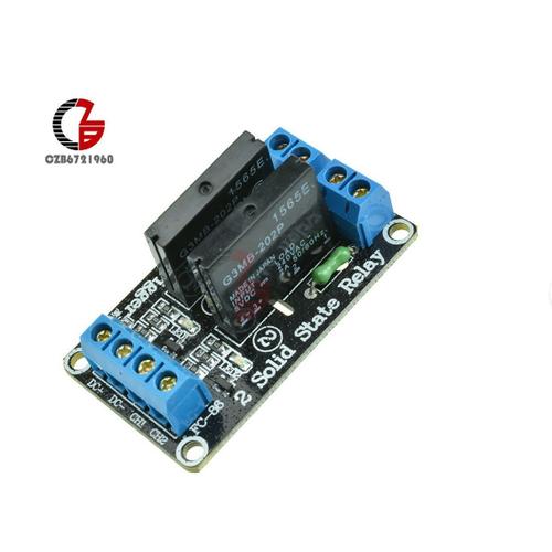 Jual 2 Channel OMRON SSR High Level Solid State Relay SSR Module ...