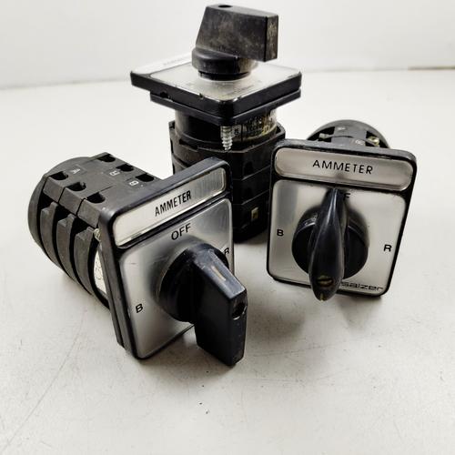 Jual SALZER Ammeter Selector Switch 4 Position Rotary CAM Switch 16A 3P ...