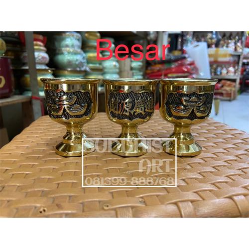 Jual Gelas sembahyang altar kuningan Taiwan Besar - Jakarta Utara - Sun ...