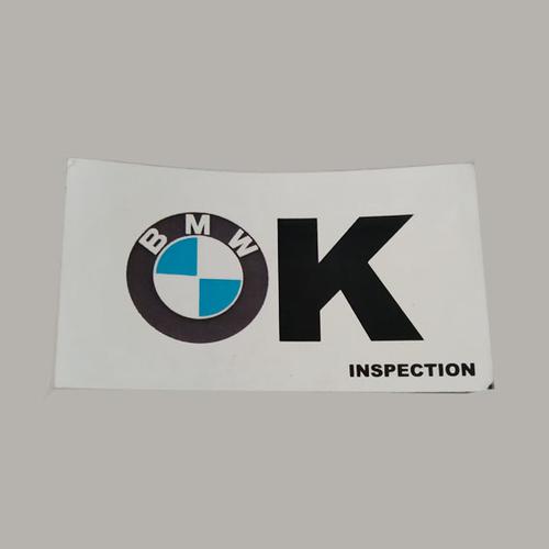Jual Stiker BMW Inspection OK - Kota Bandung - Stickerku_ | Tokopedia