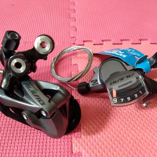 Jual Groupset Shimano Alivio M4000 9 Speed Original MTB Roadbike Seli ...