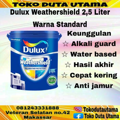 Jual Cat Dulux Weathershield Ukuran 2,5 L ( WARNA STANDAR ) - Morning ...