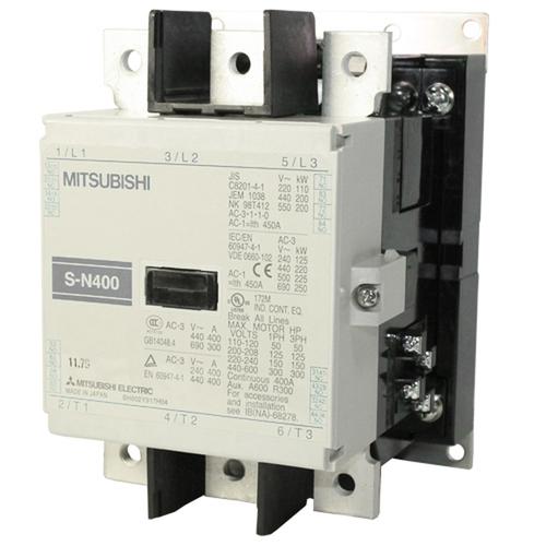 Jual Mitsubishi SN400 / Mitsubishi Contactor SN400 110V 220V 380V AC ...