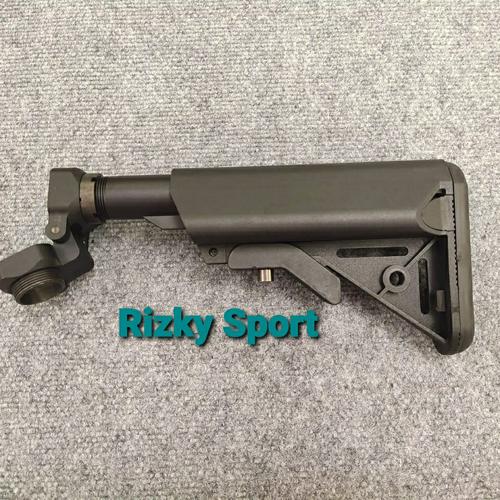 Jual Popor Lipat satu set Folding Engsel As tube GBB popor Crane M4 ...