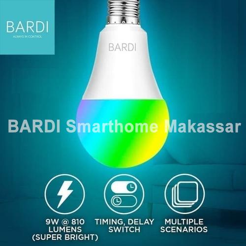 Jual BARDI Smart 9W RGBWW LIGHT BULB Wifi Wireless IoT For Home ...