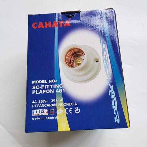 Jual Fitting Lampu Plafon Bulat Kecil SZMR 805 / Fitting Flafon Bulat ...