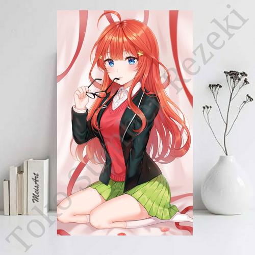 Jual Poster Art Gotoubun Hanayome Nino Itsuki Hiasan Dinding Canvas ...