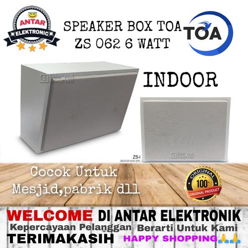 Jual SPEAKER TOA ZS 062/SPEAKER BOX INDOOR TOA ZS 062 - Jakarta Barat - ANTAR ELEKTRONIK | Tokopedia
