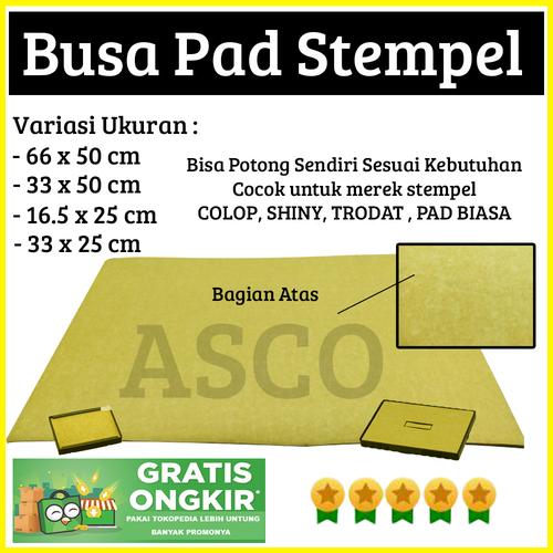 Jual Busa Untuk Pad Stempel, Foam Pad Colop, Trodat, Shiny Premium - 32 ...