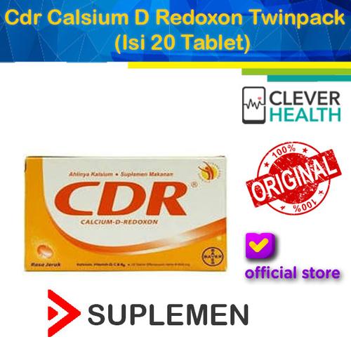 Jual Cdr Calsium D Redoxon Twinpack Multivitamin Vitamin C - Jakarta ...